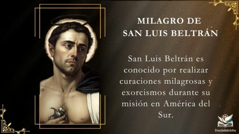 Oración a San Luis Beltrán para santiguar - Desdelabiblia