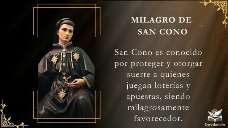 Oración a San Cono - Desdelabiblia