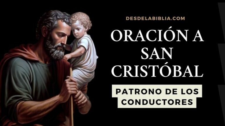 Oración a San Cristóbal patrono de los conductores - Desdelabiblia